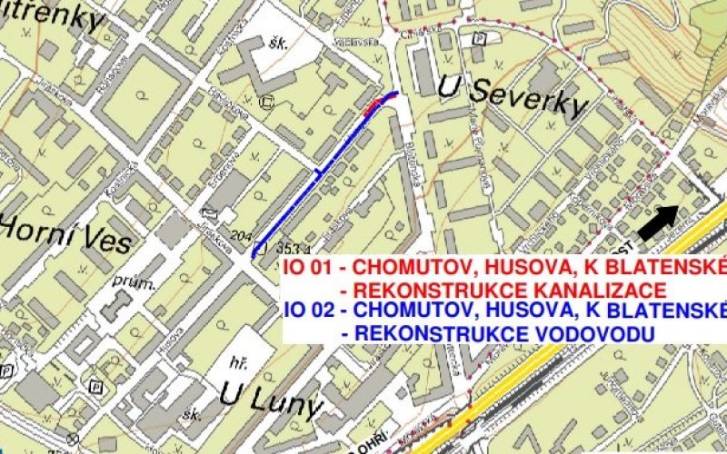 Husova ulice v Chomutově bude zavřená do léta | OHŘE MEDIA